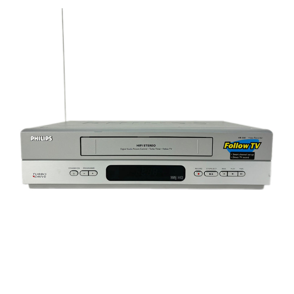 Philips VR 550 videorecorder | vhs-speler – Audio Star B.V.