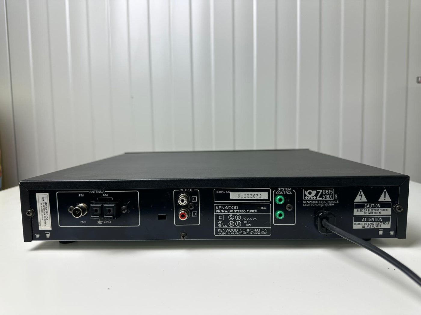 Kenwood T-93L Stereo Synthesizer Tuner – Audio Star B.V.