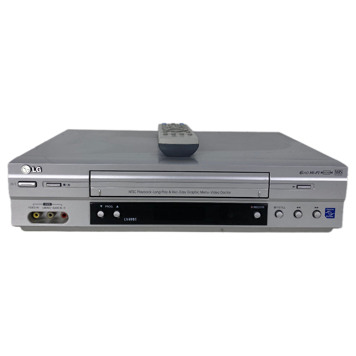LG LV4981 VHS Video Cassette Recorder | With Remote – Audio Star B.V.