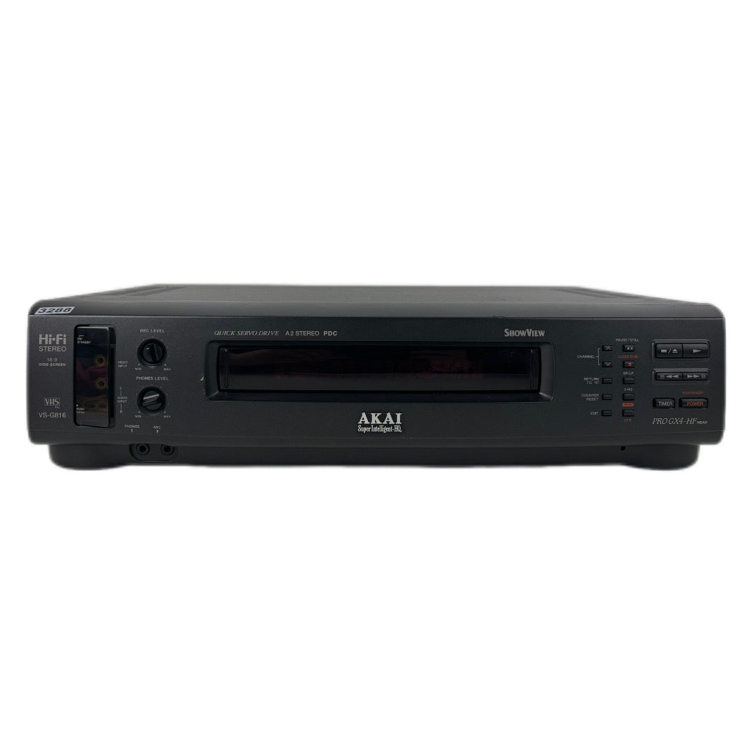 Akai VS-G816 VHS-videorecorder – Audio Star B.V.