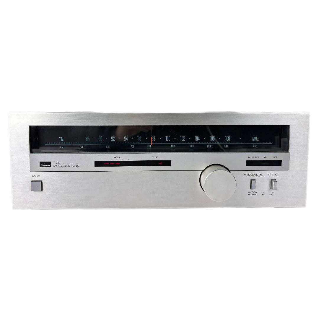 Sansui T-60 FM AM Stereo Tuner – Audio Star B.V.