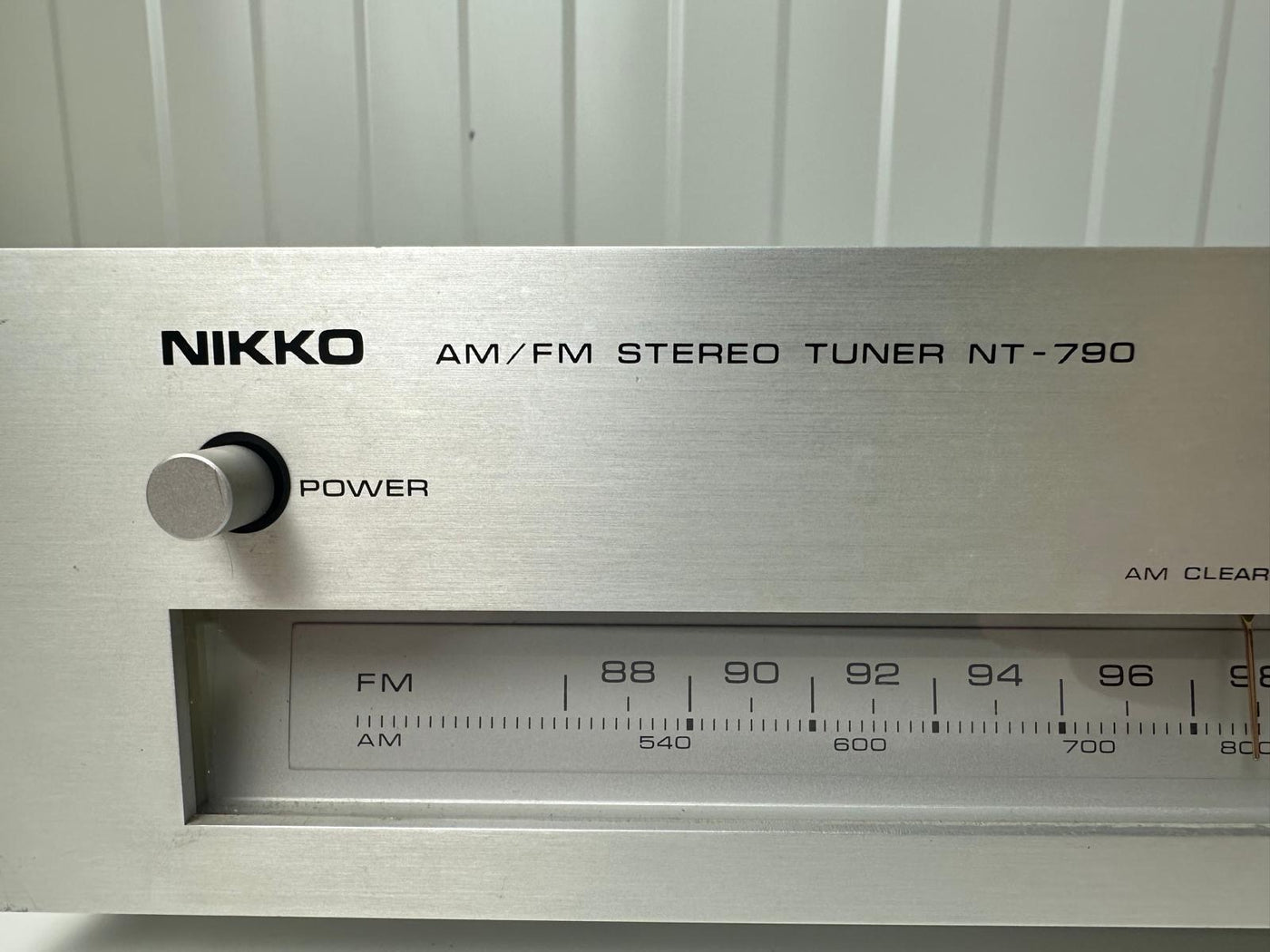 Nikko NT-790 FM/AM Stereo Tuner – Audio Star B.V.