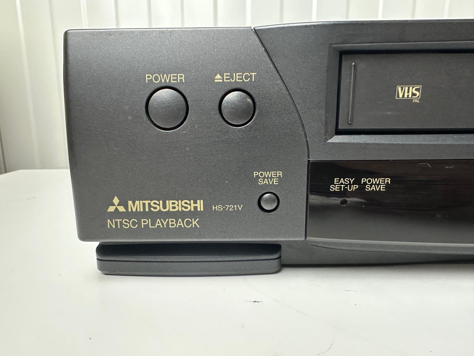 Mitsubishi HS-721V Video Cassette Recorder VHS – Audio Star B.V.