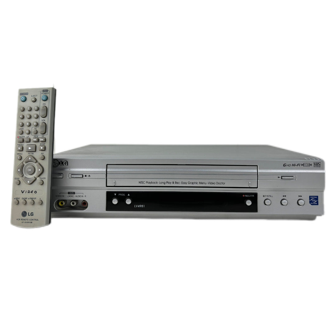 LG LV4981 VHS-videorecorder – Audio Star B.V.