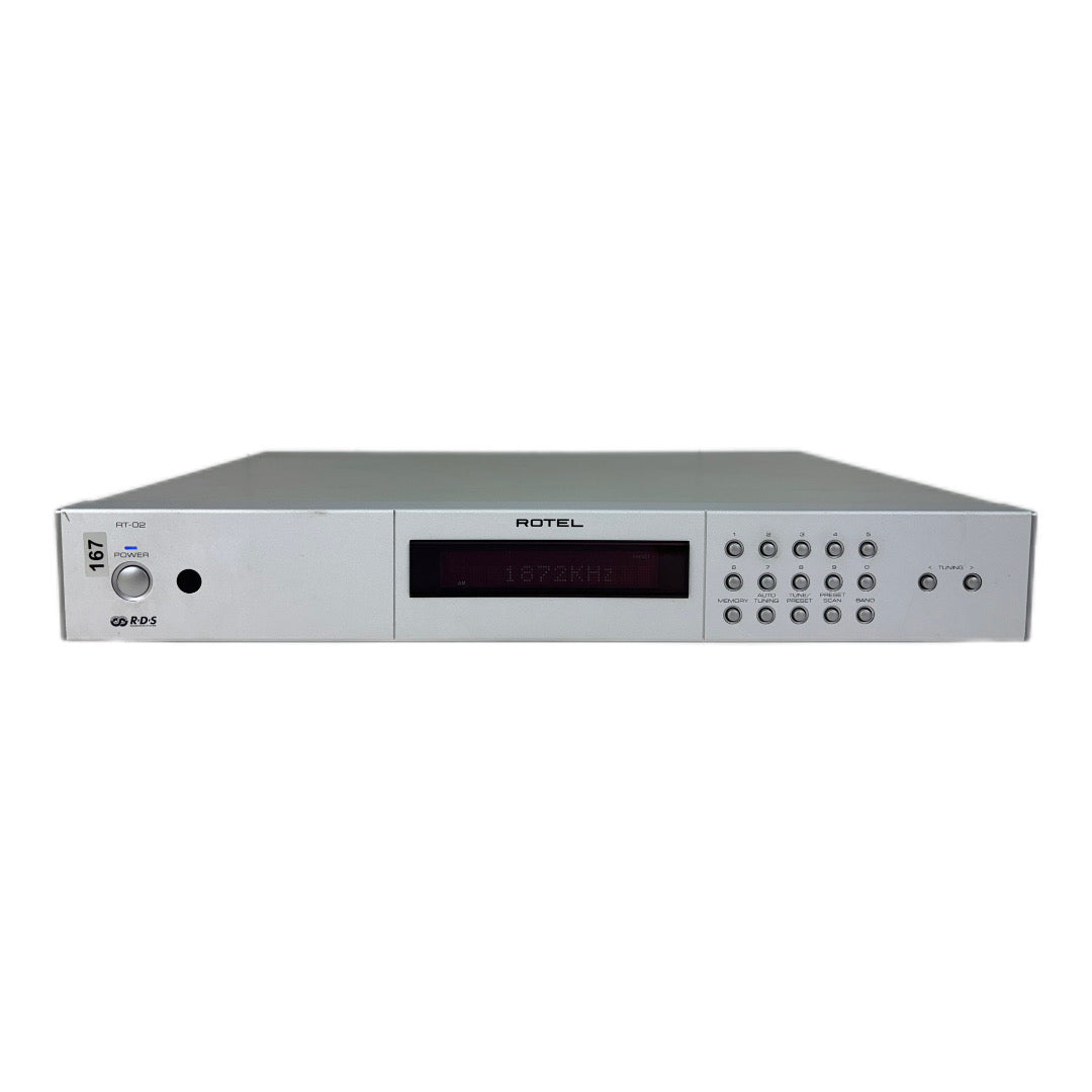 Rotel RT-02 AM FM-tuner – Audio Star B.V.