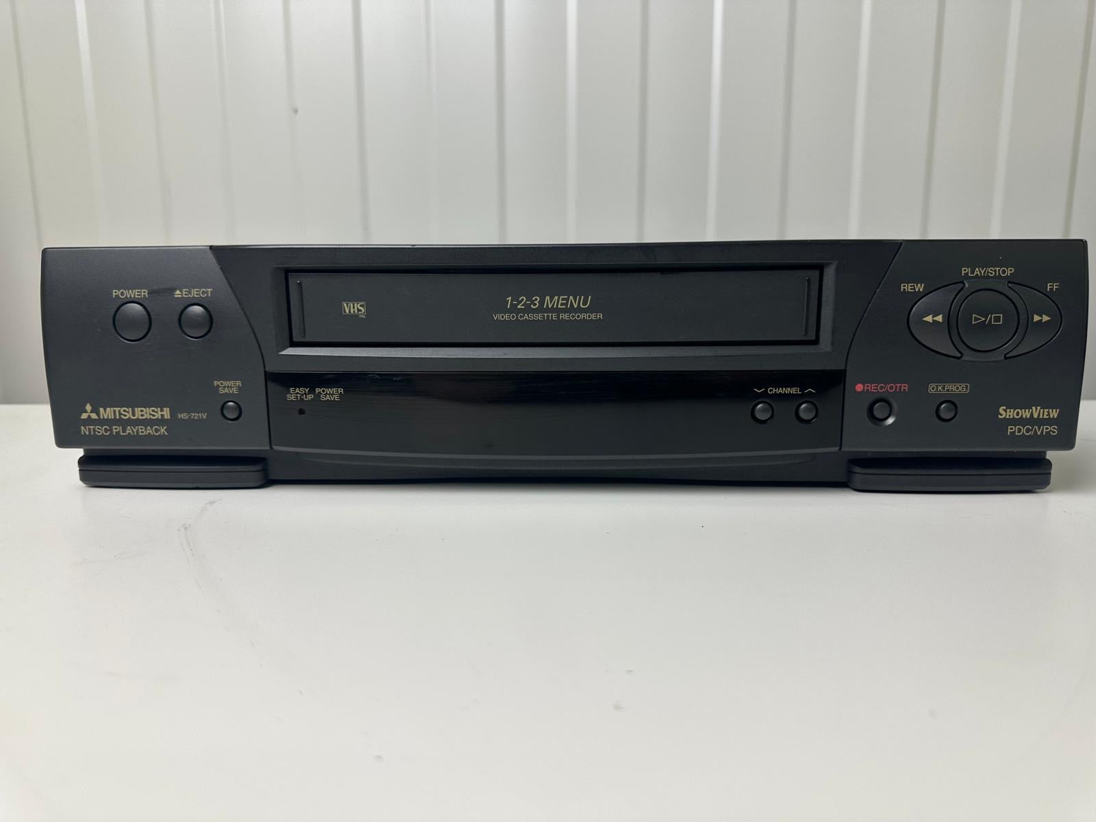 Mitsubishi HS-721V Video Cassette Recorder VHS – Audio Star B.V.