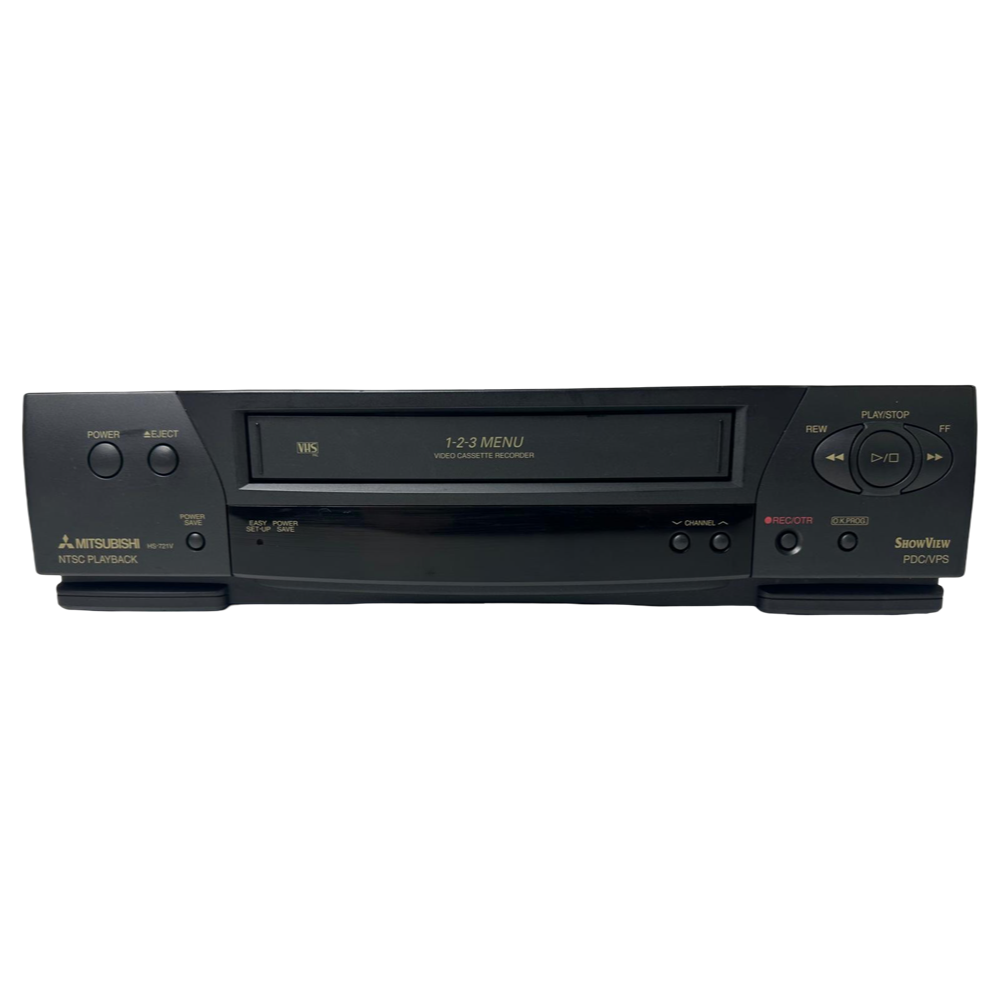 Mitsubishi HS-721V Video Cassette Recorder VHS – Audio Star B.V.