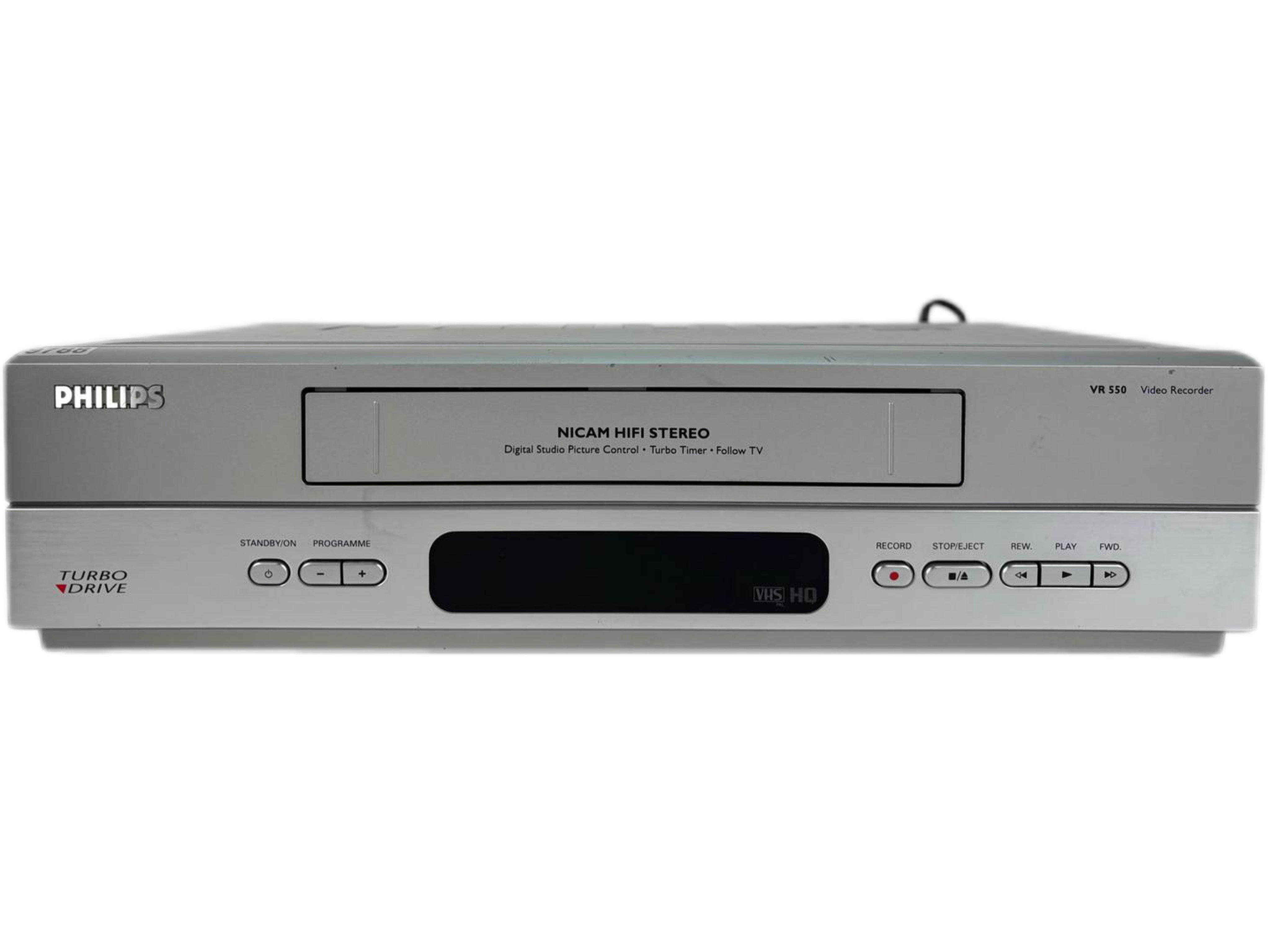 Philips VR550 Video Cassette Recorder VHS Speler – Audio Star B.V.
