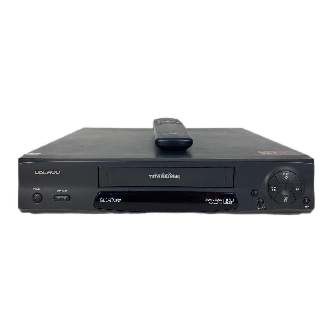 Daewoo DVR-4680SV VHS-videorecorder | Met afstandsbediening – Audio ...